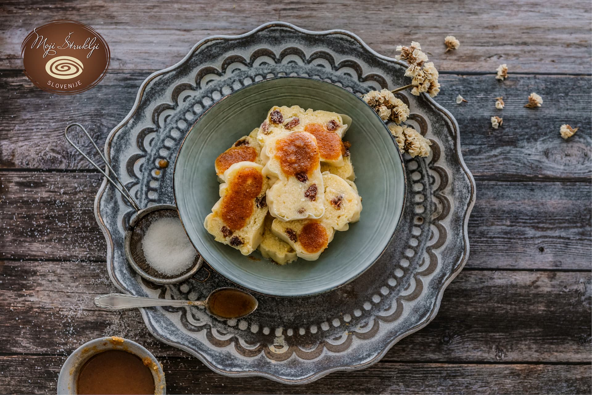 Moji Štruklji dumplings - Moji štruklji Slovenije